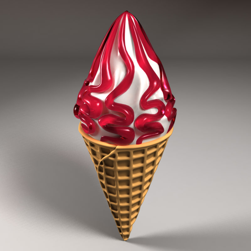 icecream stl cnc 3d 3ds