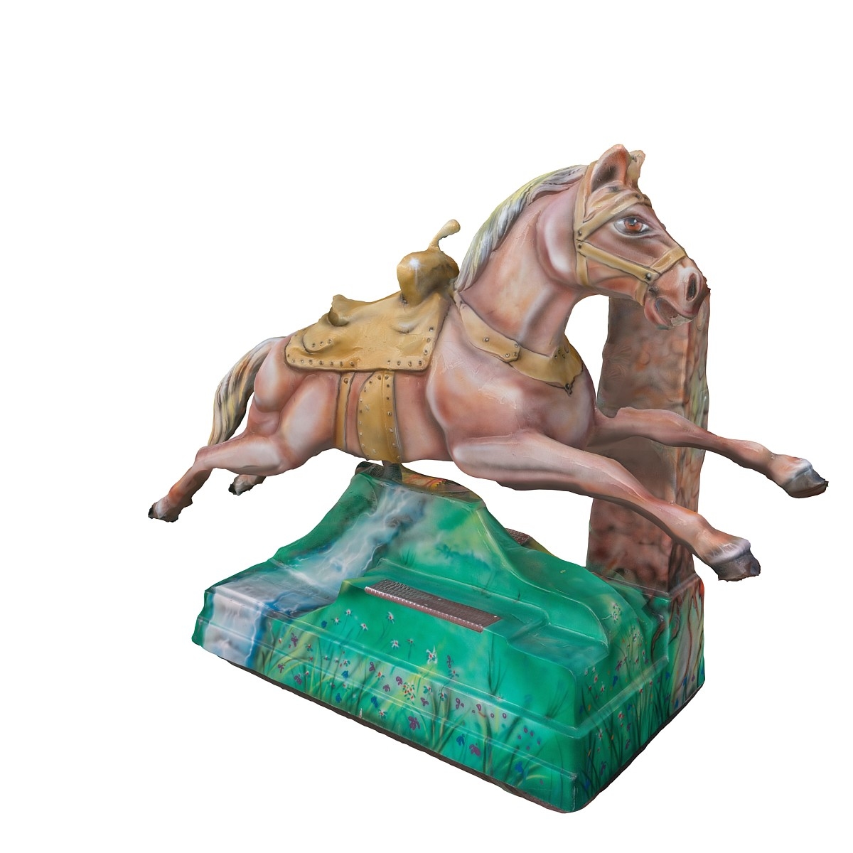 3d lunapark pony machine