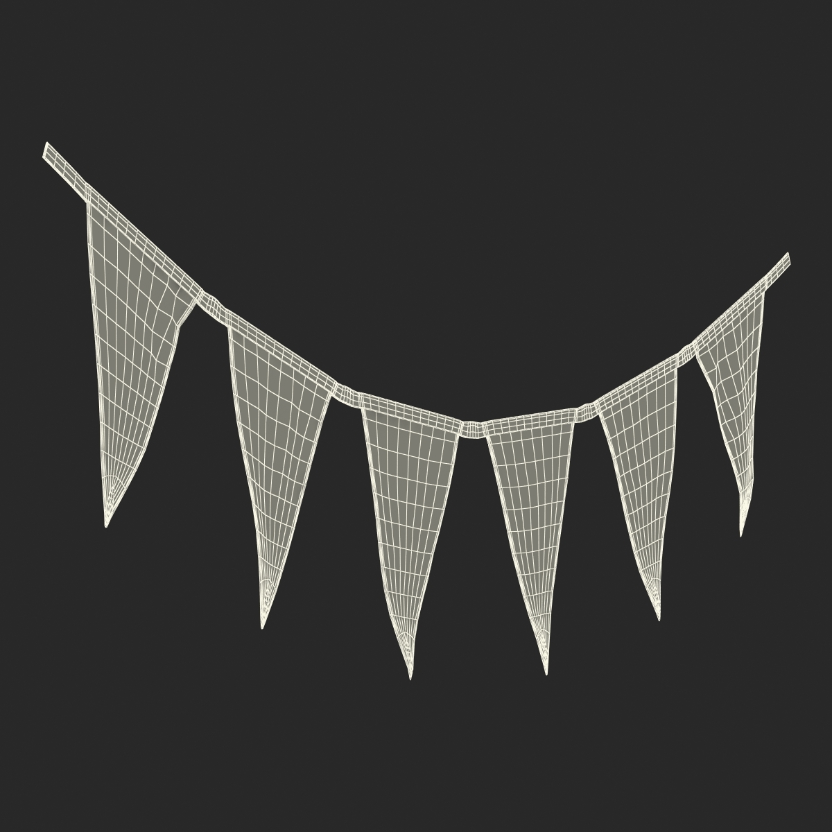 triangle flag banner max