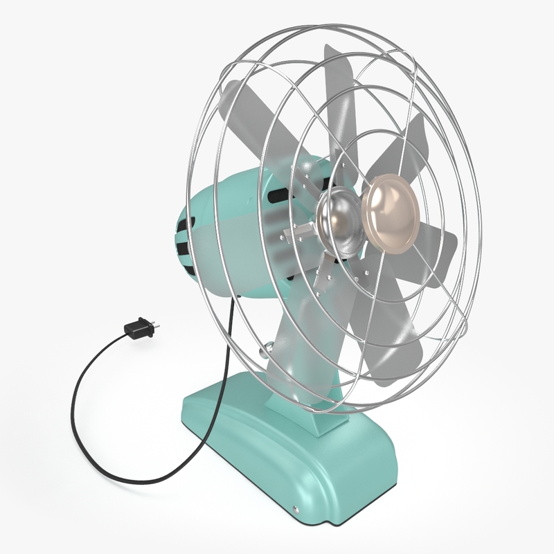 retro fan 3d max