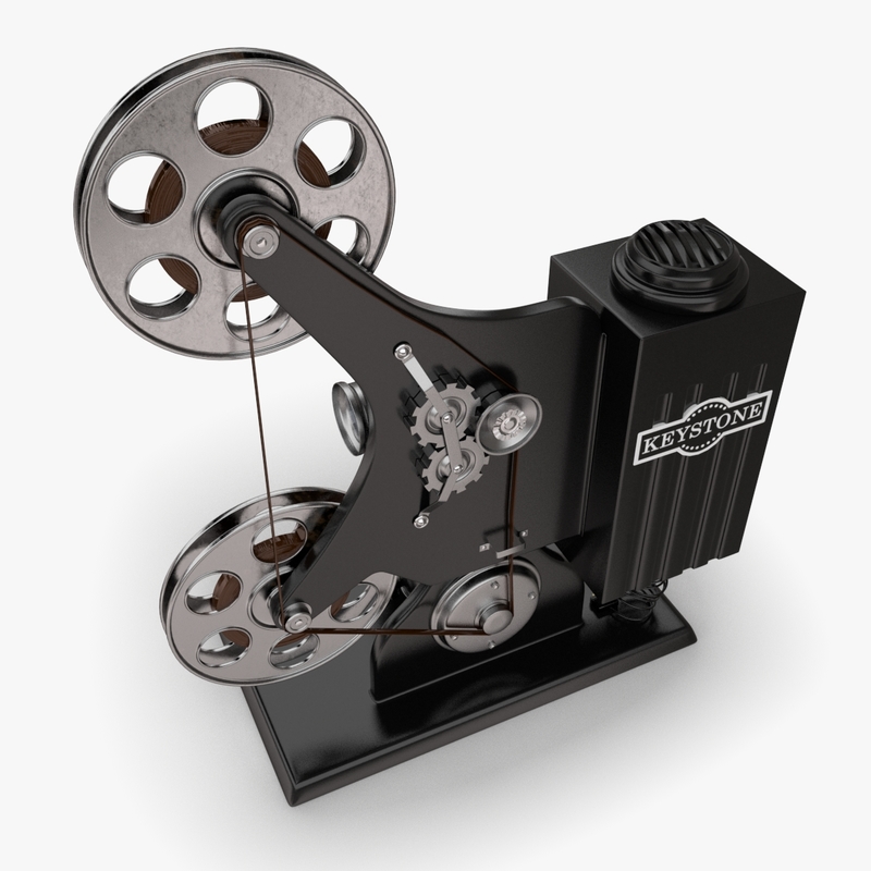 keystone film projector obj