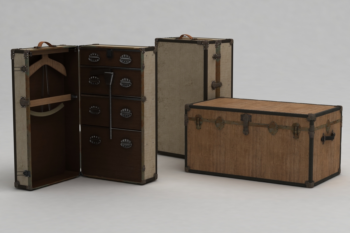 Trunk 3D Models for Download | TurboSquid