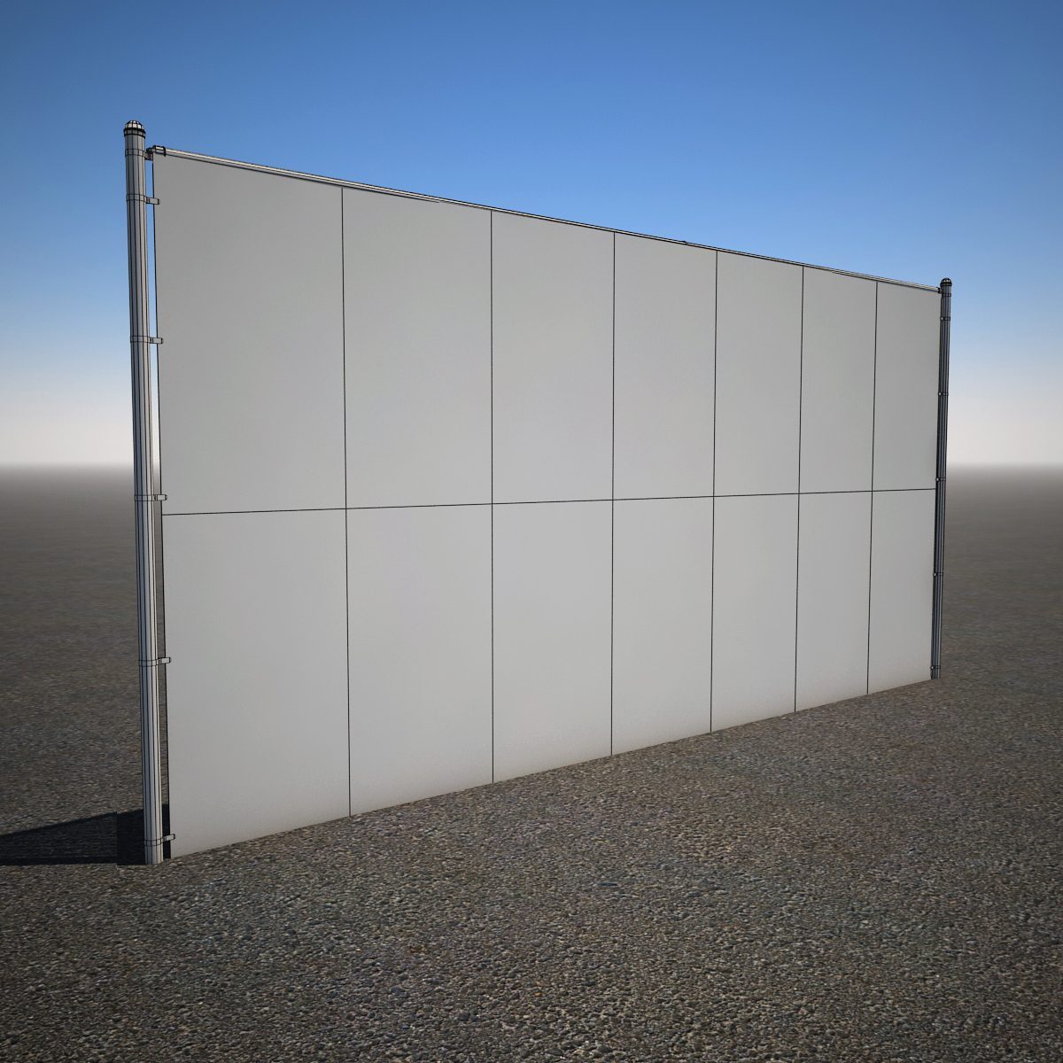3d fence pack model