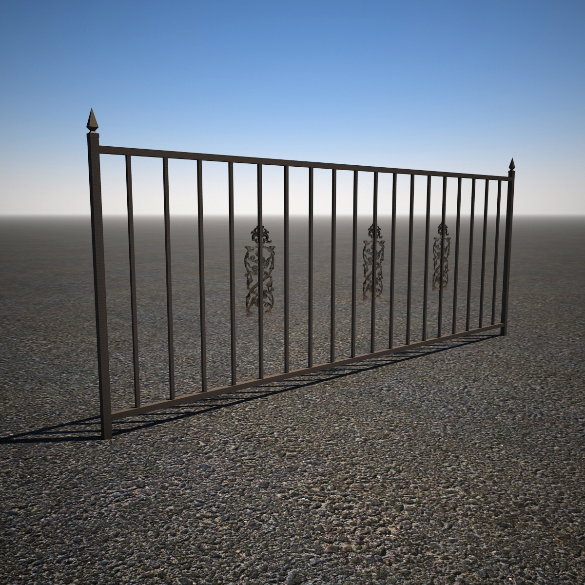 3d fence pack model