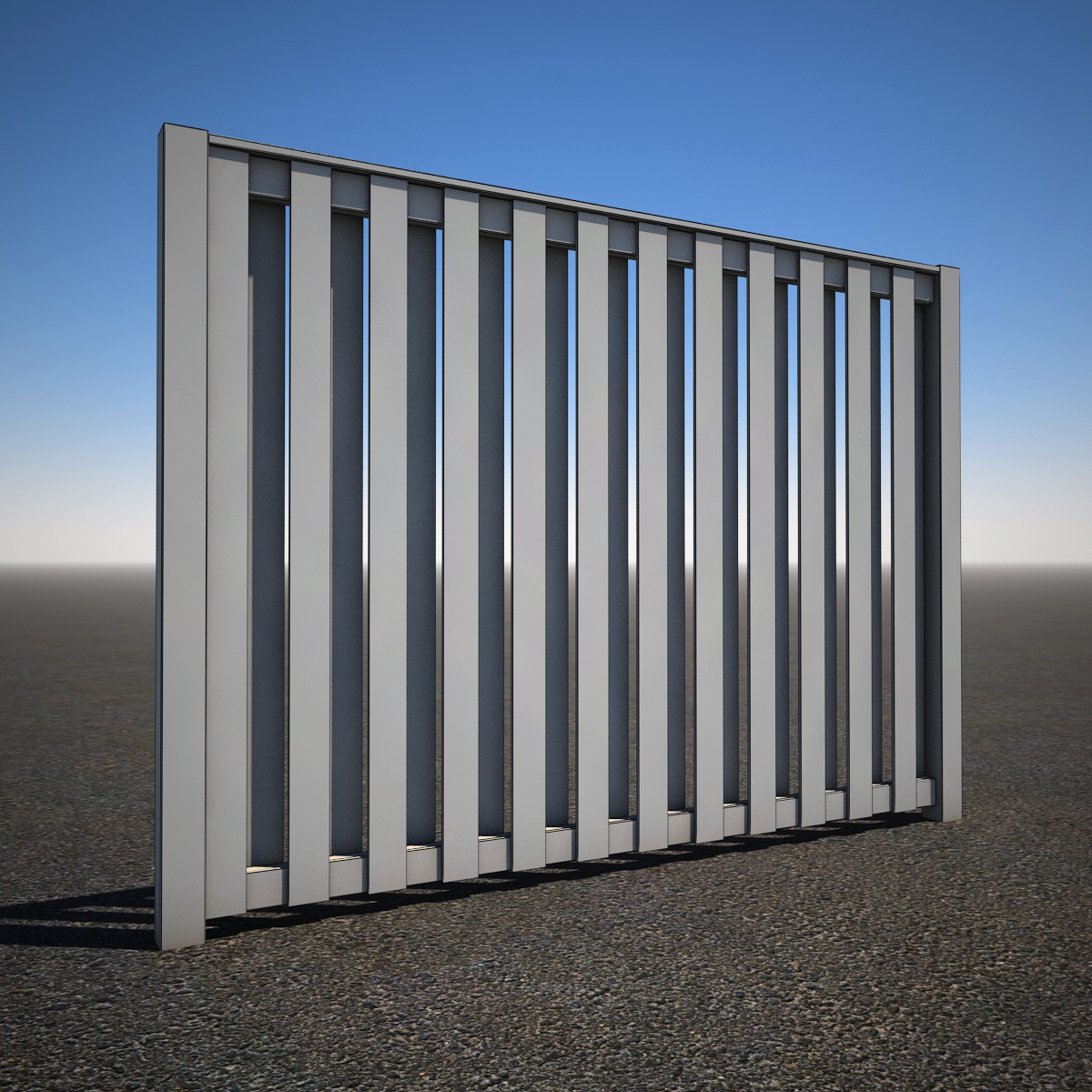 3d fence pack model