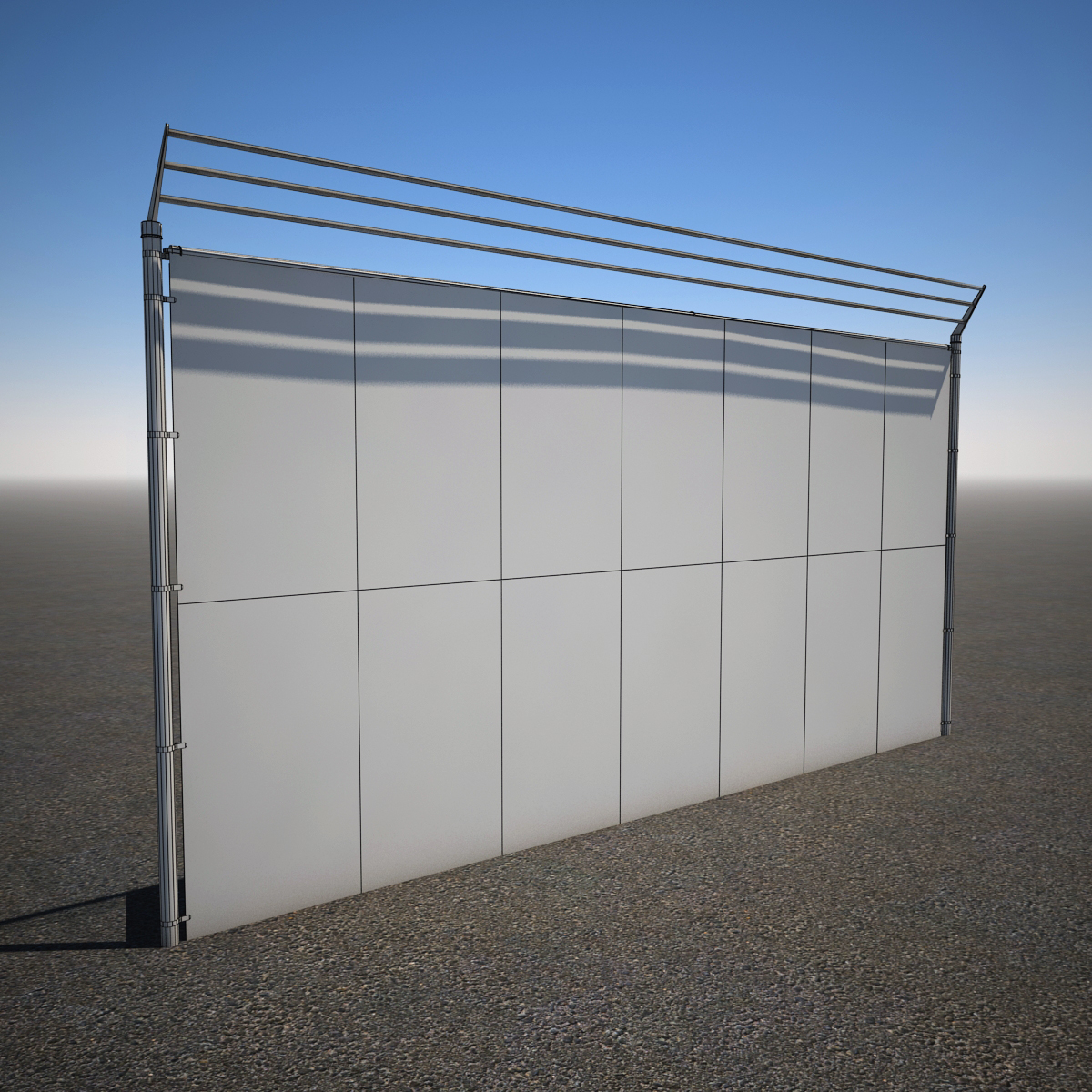 3d fence pack model