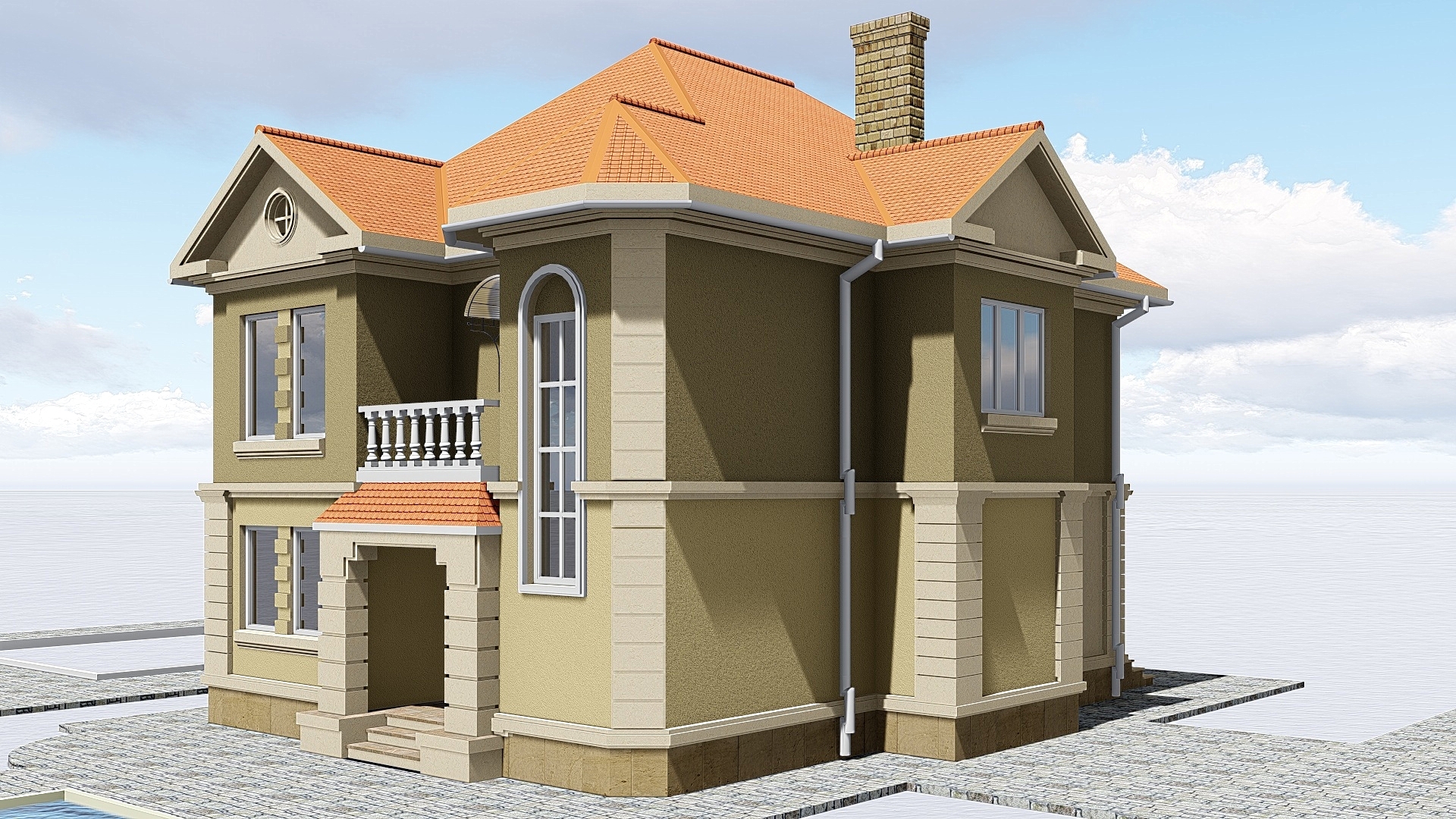 house 3d 3ds