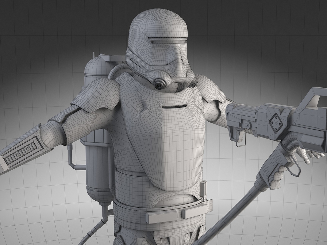flametrooper 3d max