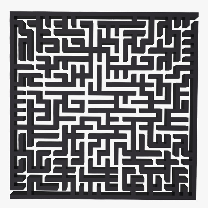 3ds maze labyrinth geometry
