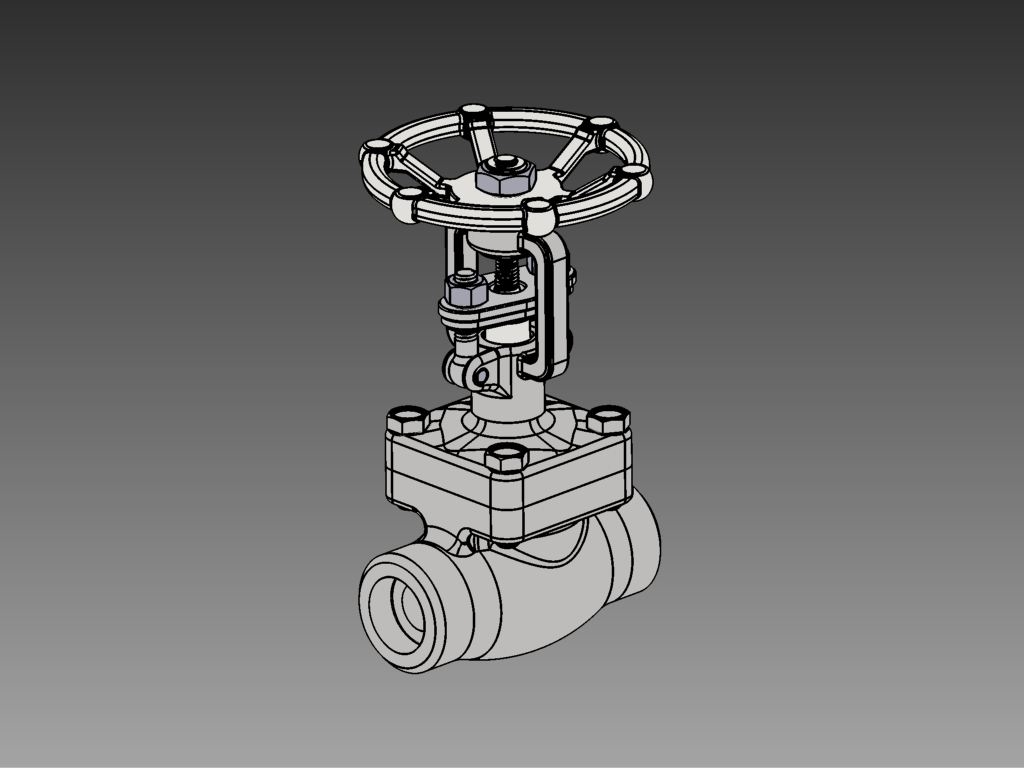 modelo 3d válvula - TurboSquid 1005562