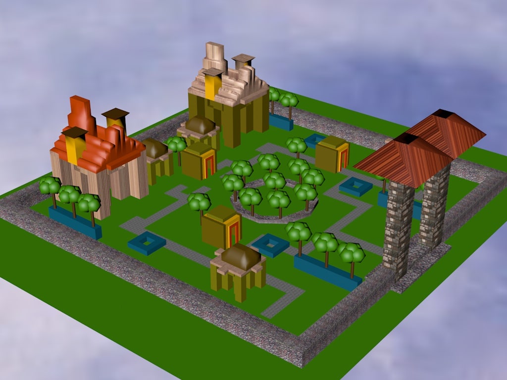 3d model environment