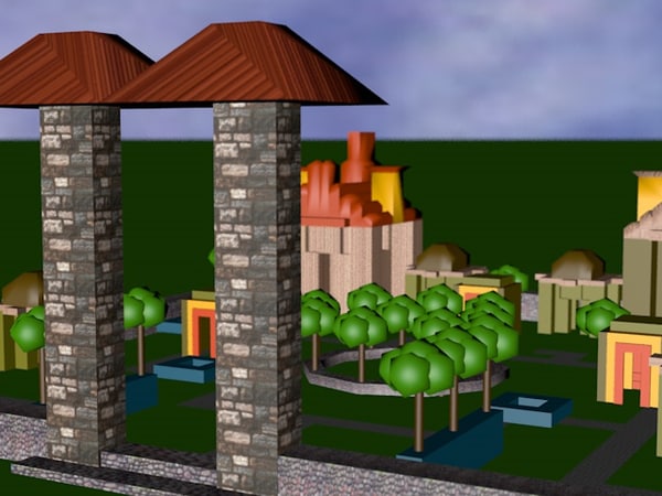 3d model environment