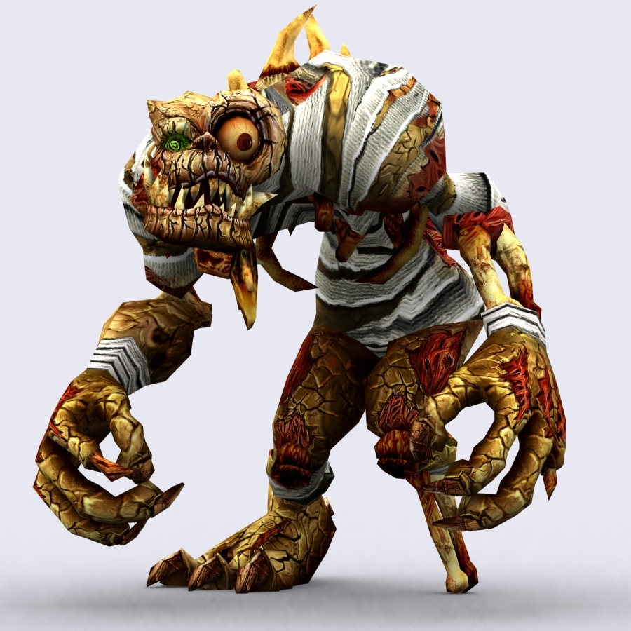 3drt Fantasy Ghouls Pack 3d Modell Turbosquid 1005812