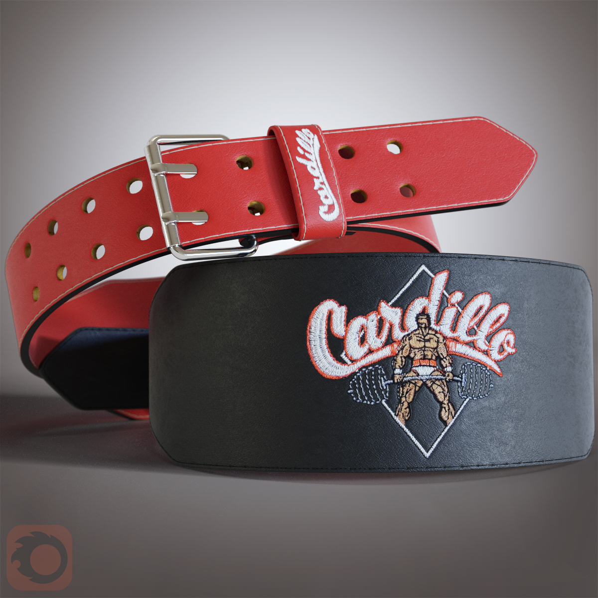 3d weight belt cardillo