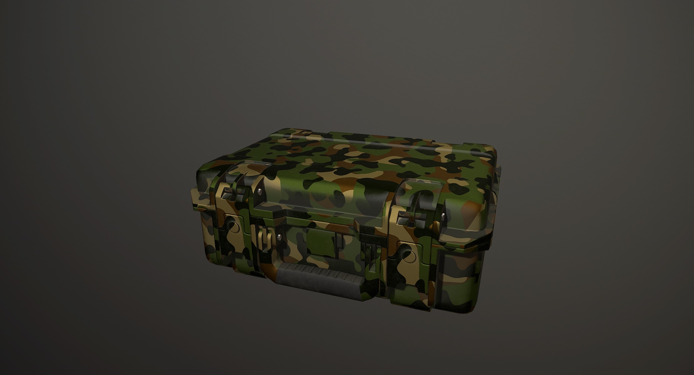 gun case 3d obj