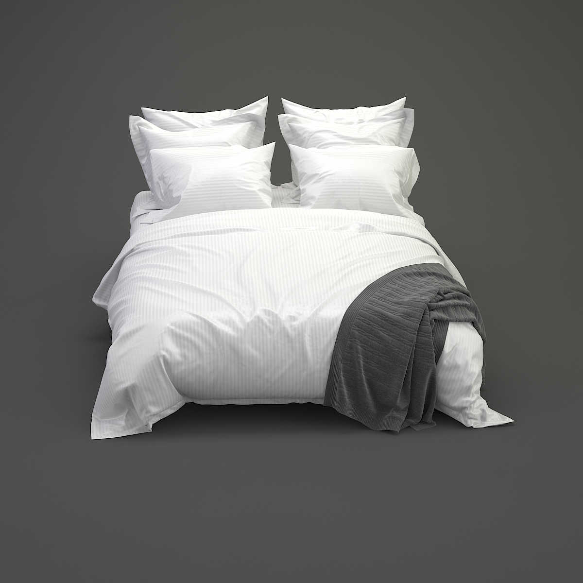 3d bed photorealistic realistic