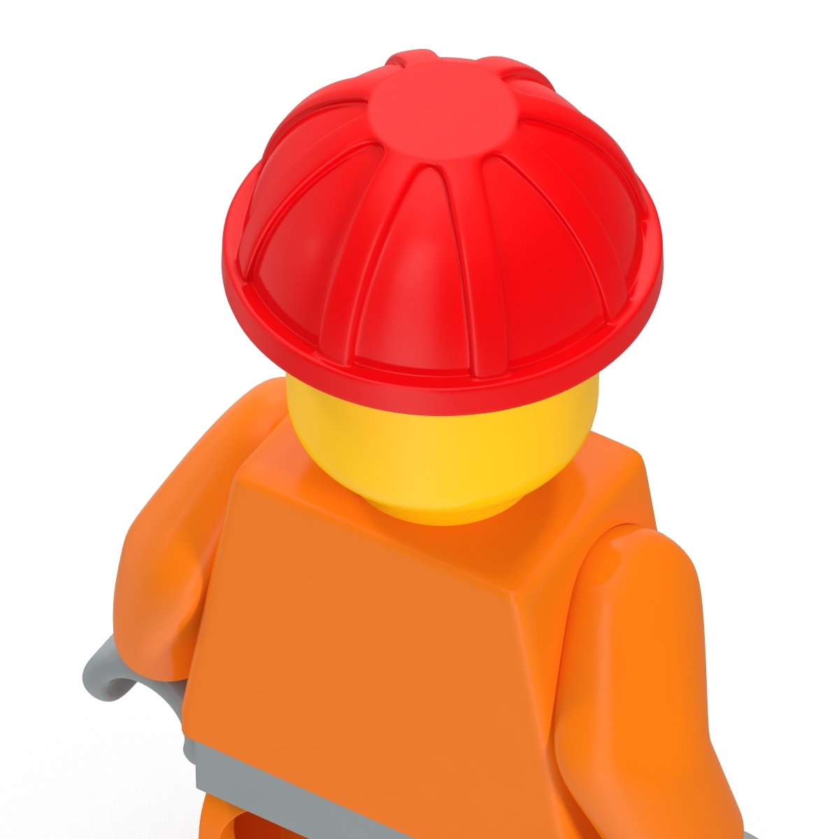 lego man builder 3d model