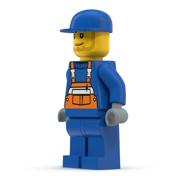 lego man worker max