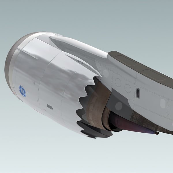 3ds genx-1b jet engine