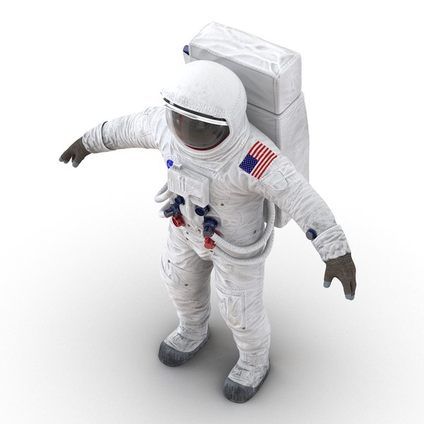 a7l apollo skylab spacesuit 3d model