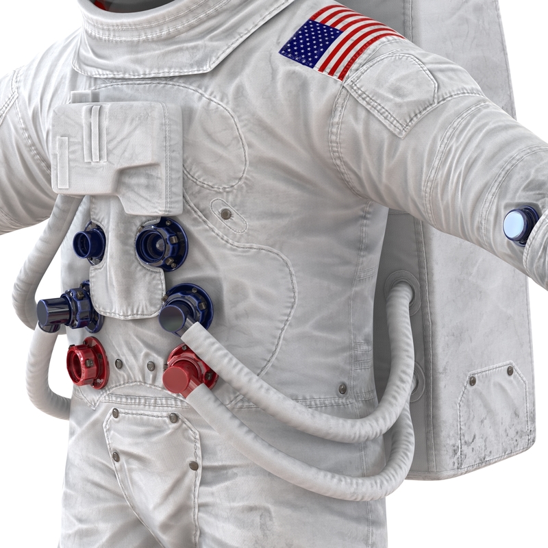 a7l apollo skylab spacesuit 3d model