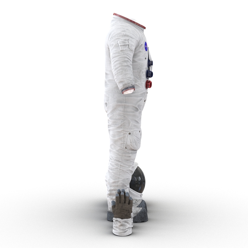 3d model a7l apollo skylab spacesuit