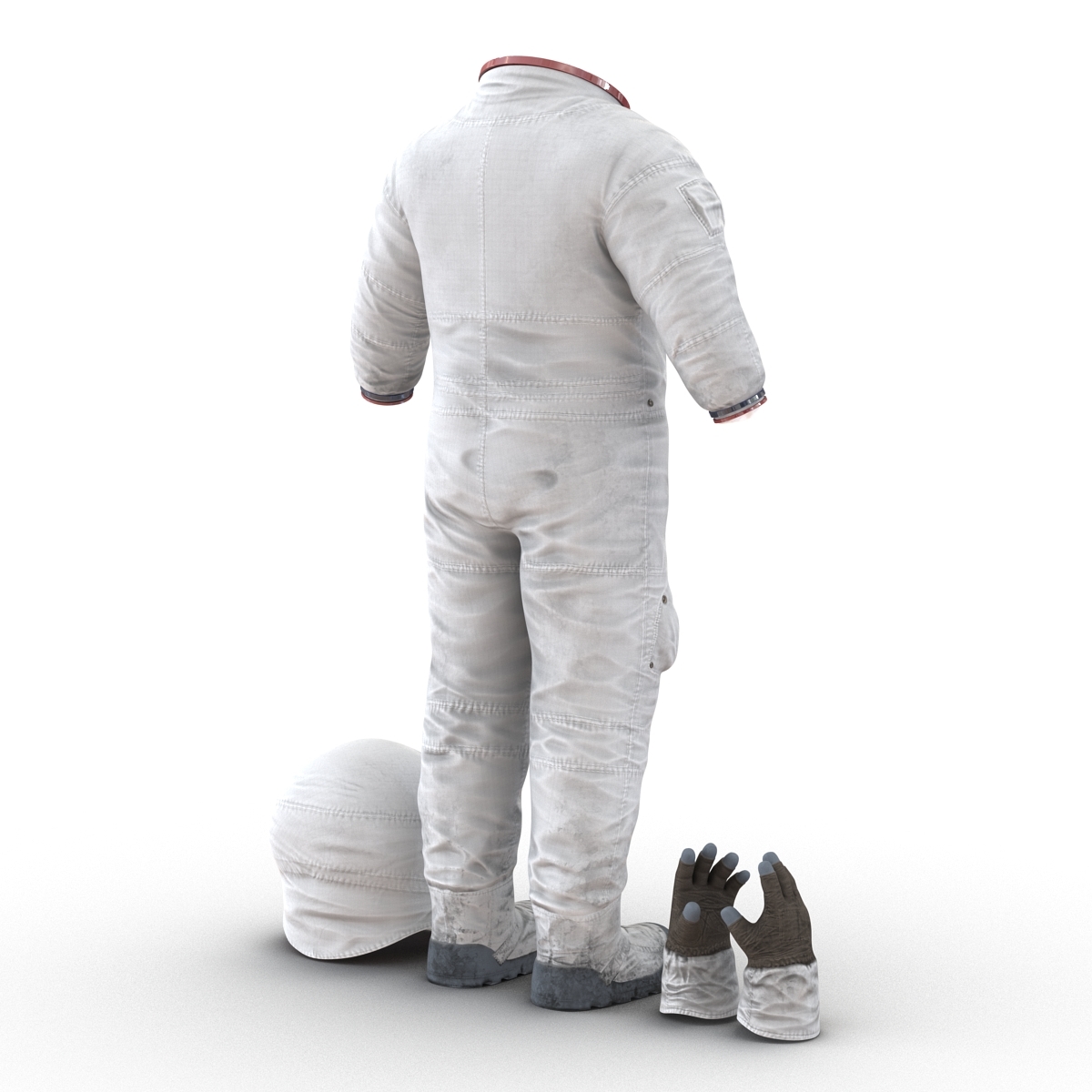 3d model a7l apollo skylab spacesuit