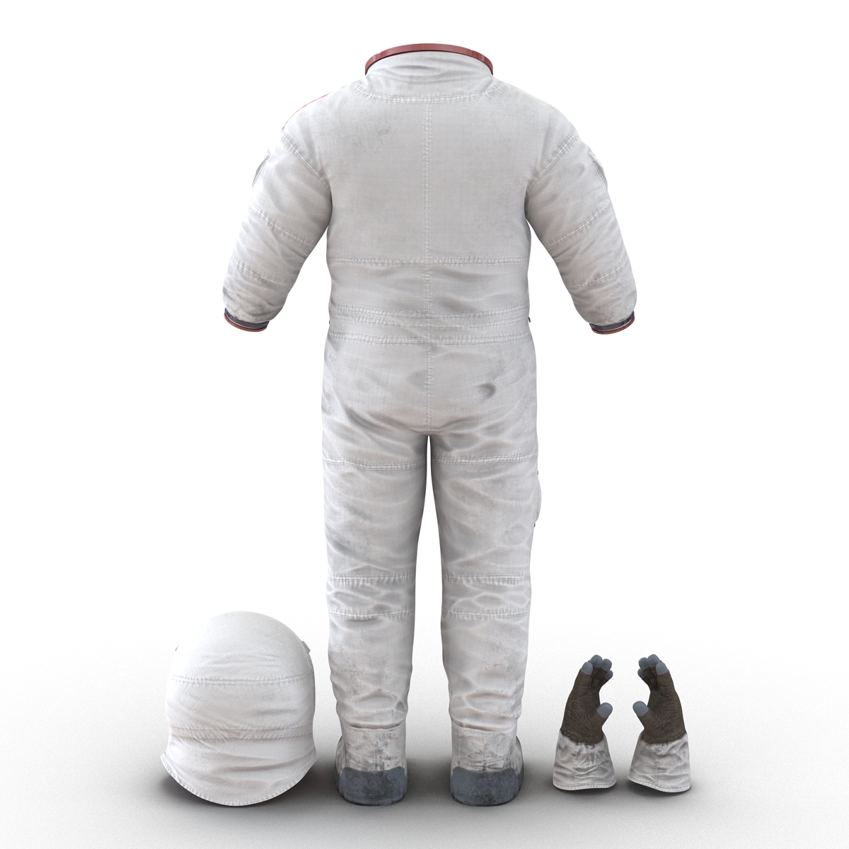 3d model a7l apollo skylab spacesuit