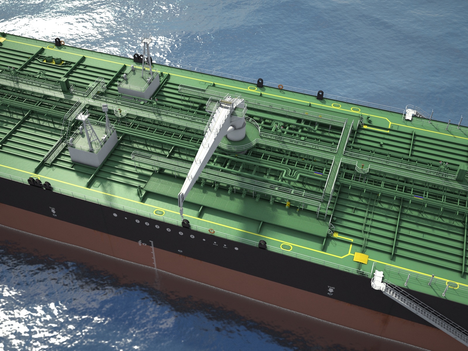 3d ship tanker l model