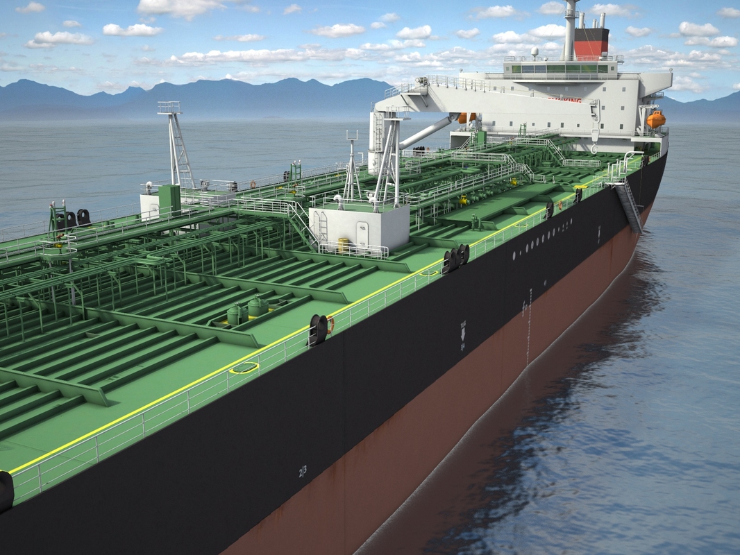 3d ship tanker l model
