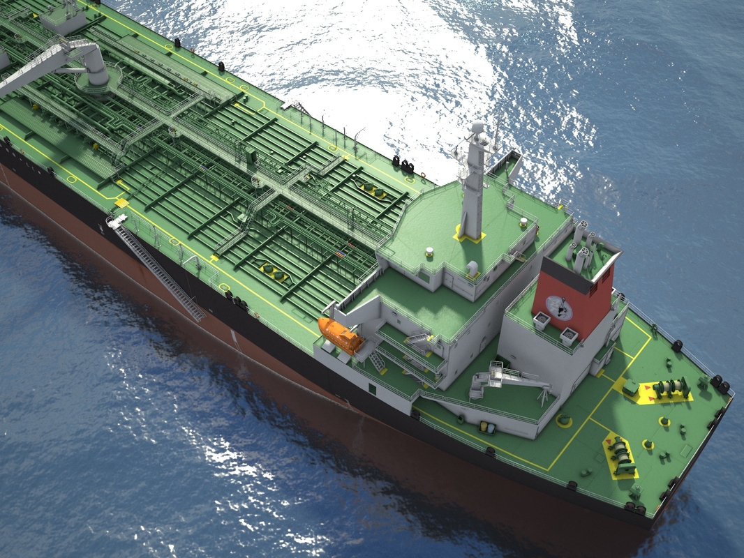 3d ship tanker l model