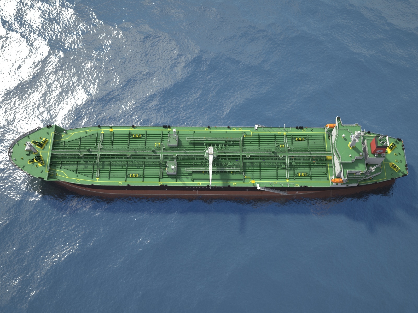 3d ship tanker l model