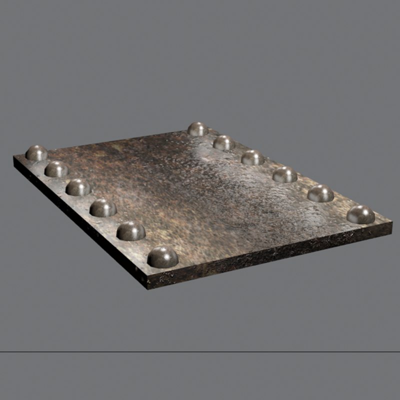 3d plate metal
