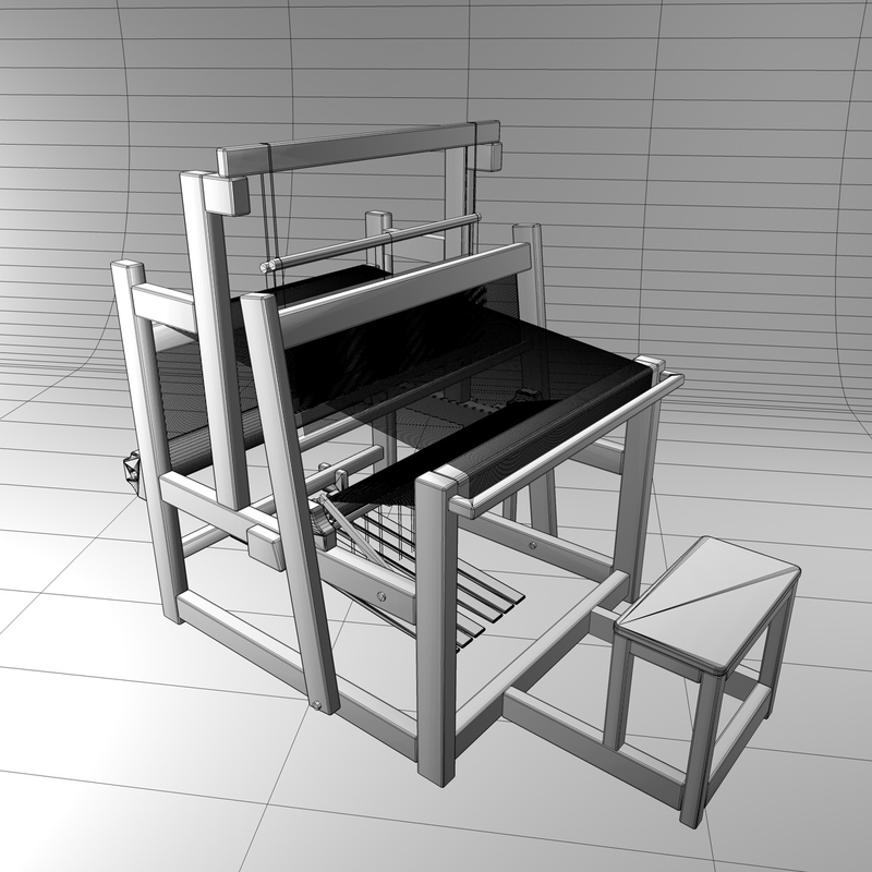 3d model loom