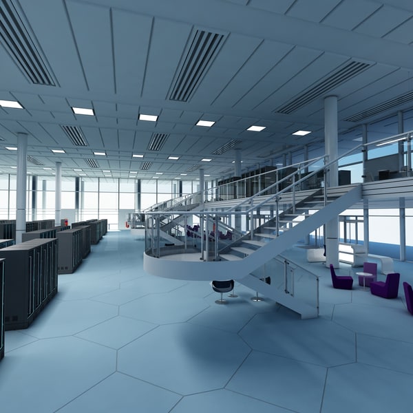 Server Room 3D Models for Download | TurboSquid