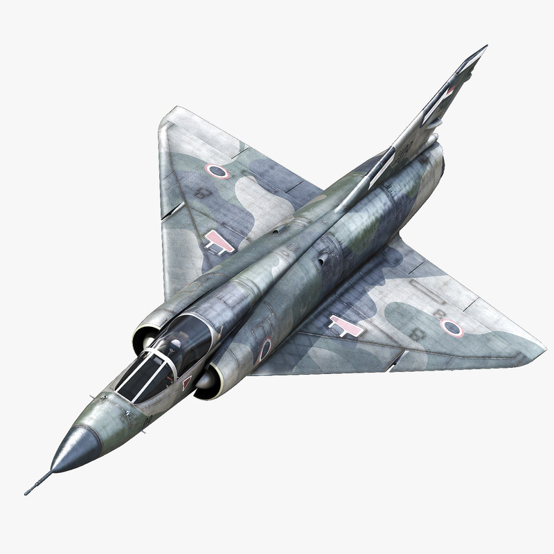 3d dassault mirage iii