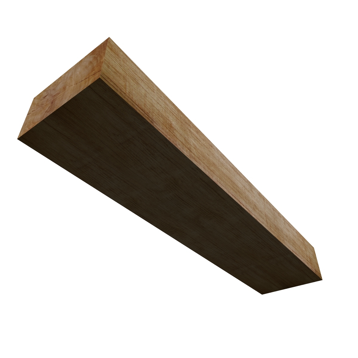 3d wooden board wood model