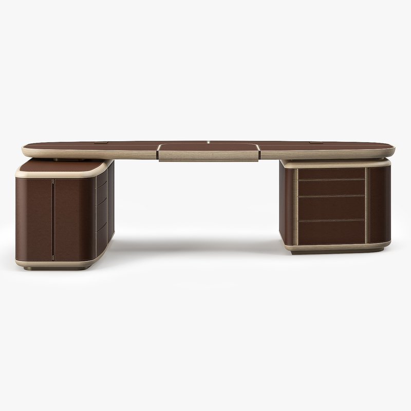 3D модель Giorgetti Tycoon Desk - TurboSquid 1007209
