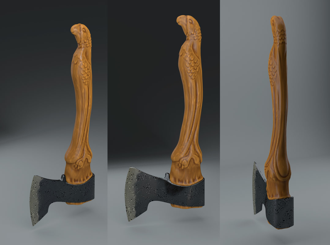 ax 3d model