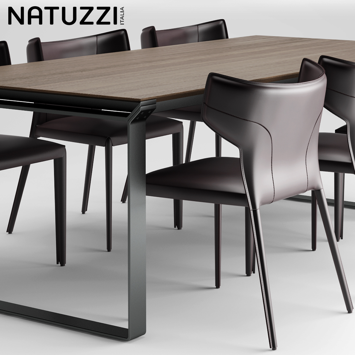 Stuhl und Tisch Natuzzi Pi Greco, Omega 3D-Modell - TurboSquid 1007648