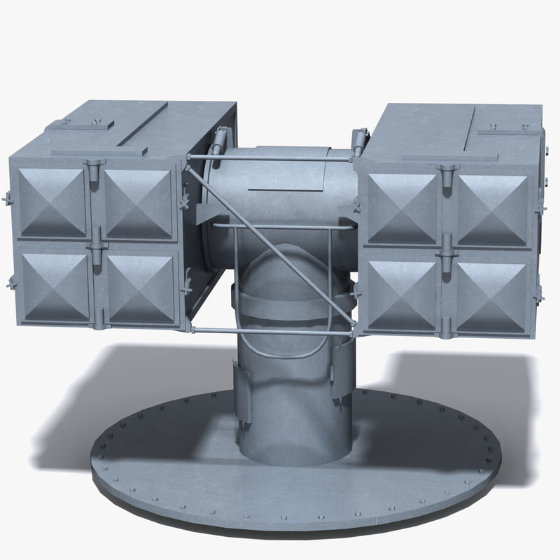 mk29 missile launcher 3d model