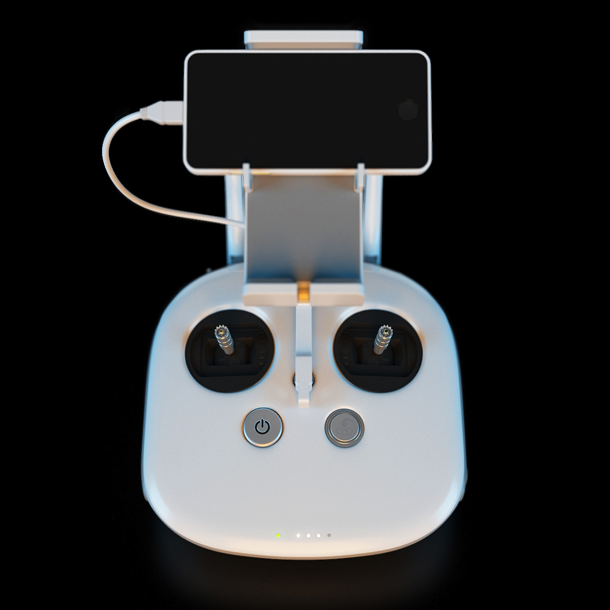 dji phantom 3 remote control 3d model