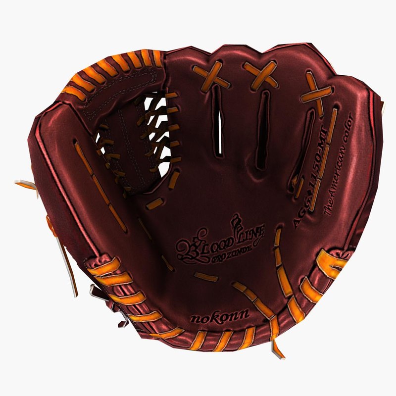 Baseball Glove 3d Model