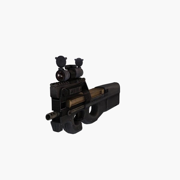 p90 stargate sg1 3d model