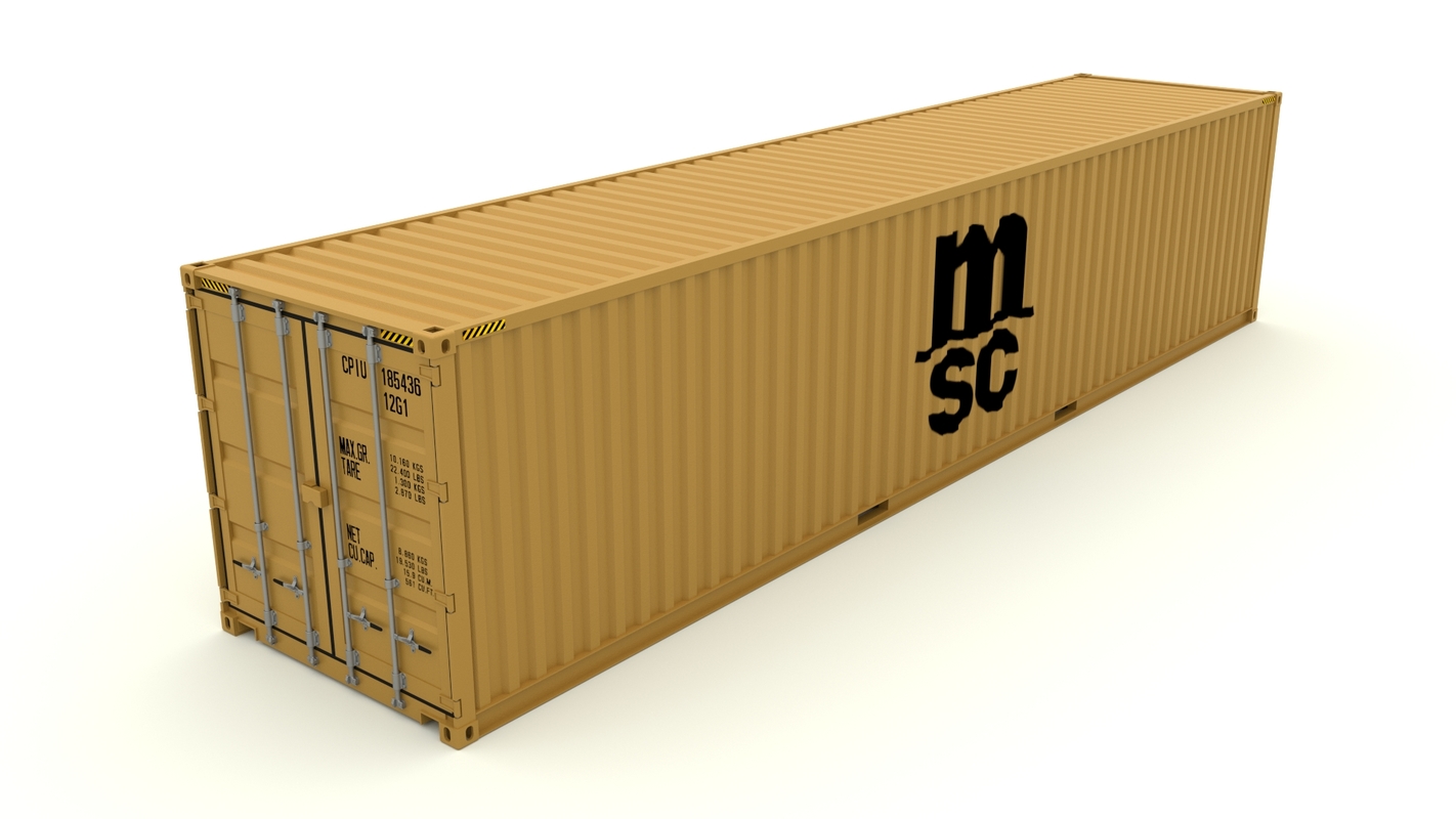 shipping container fbx