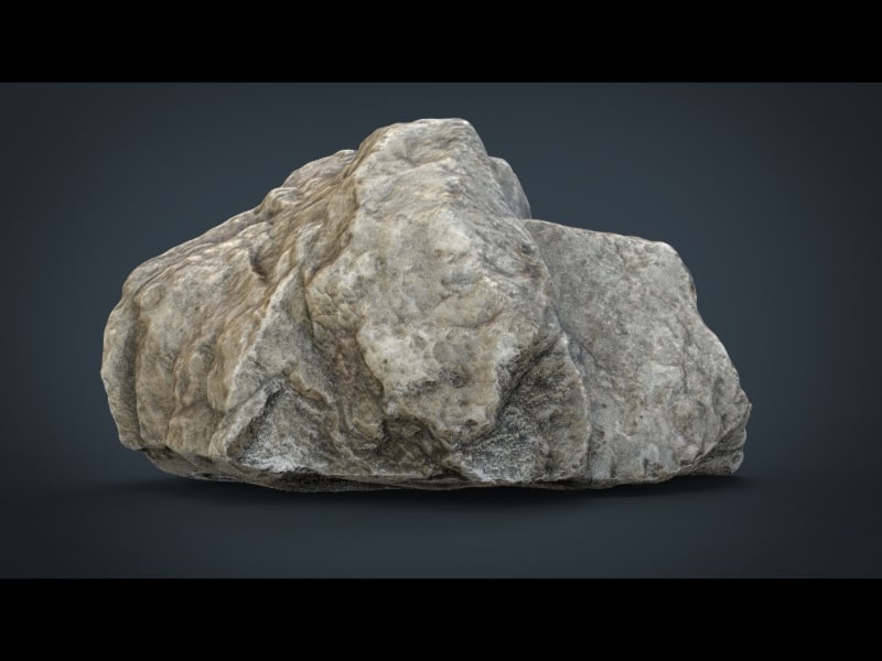 realistic stone 3d model