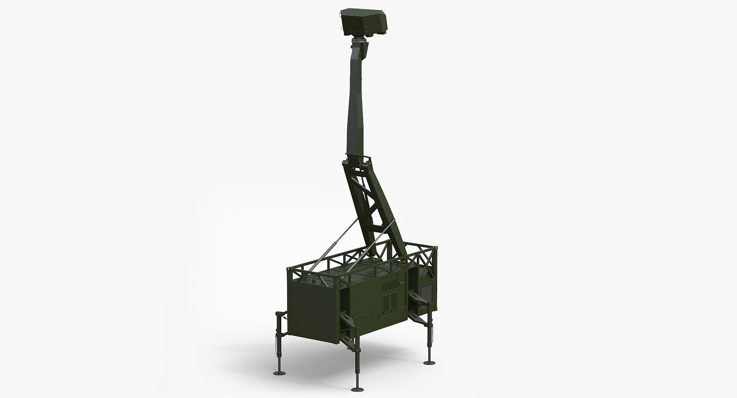 giraffe amb radar 3d max