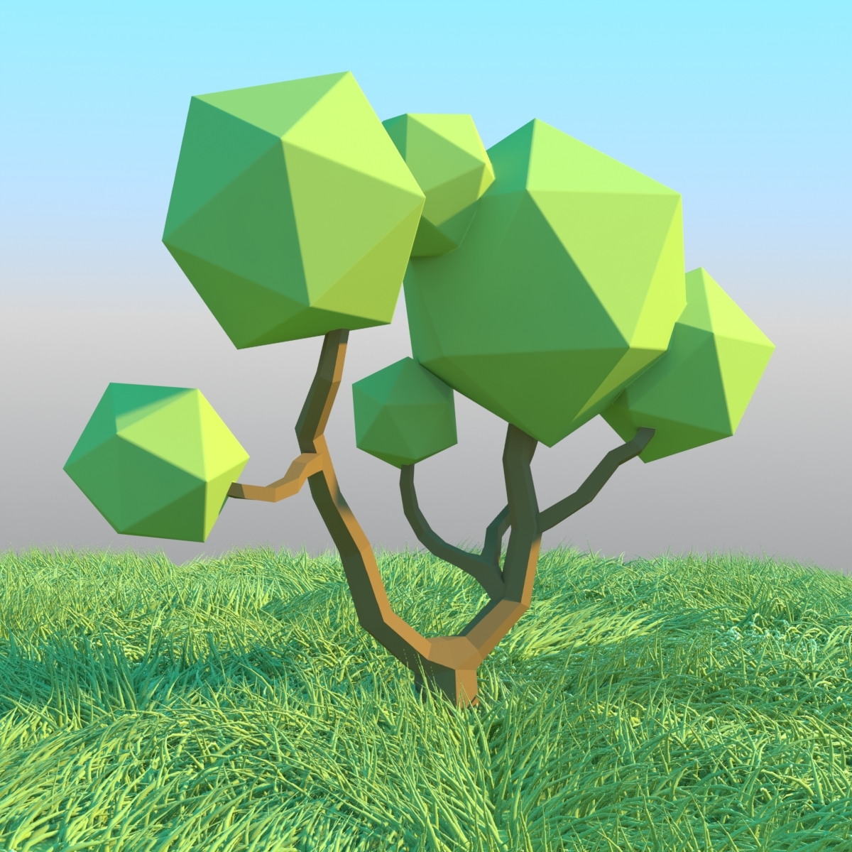sample trees c4d free