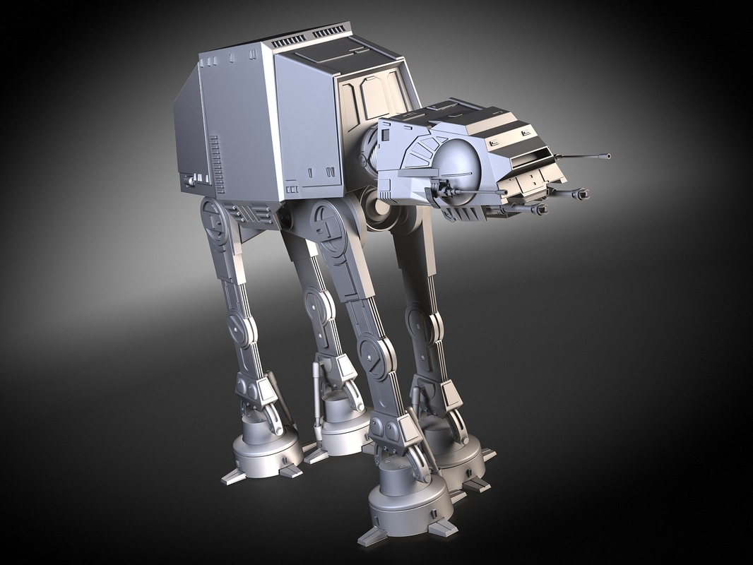 3d at-at model