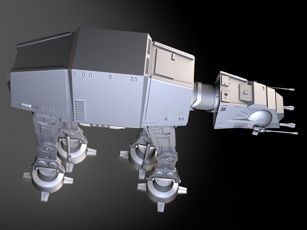 3d at-at model